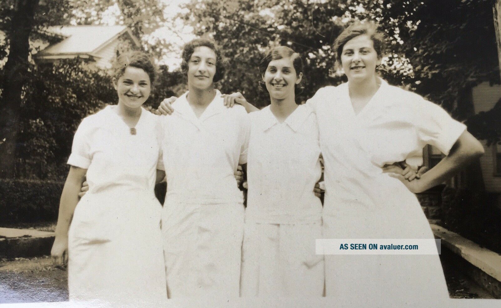 VTG 1925 Photo 4 UNIFORMED COED COLLEGE GIRLS Of CORTLAND NORMAL SCHOOL ...