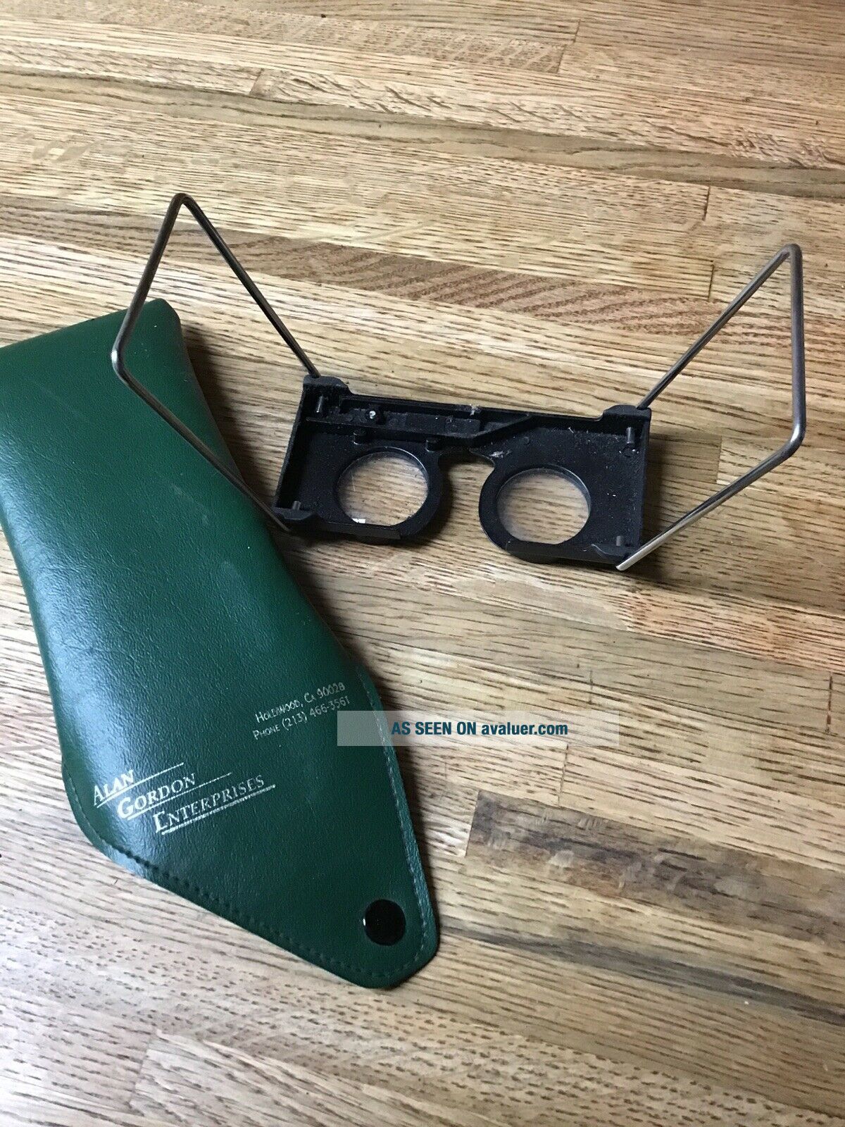 Alan Gordon Inc Stereo Map Or Document Reader In Case Vintage ...