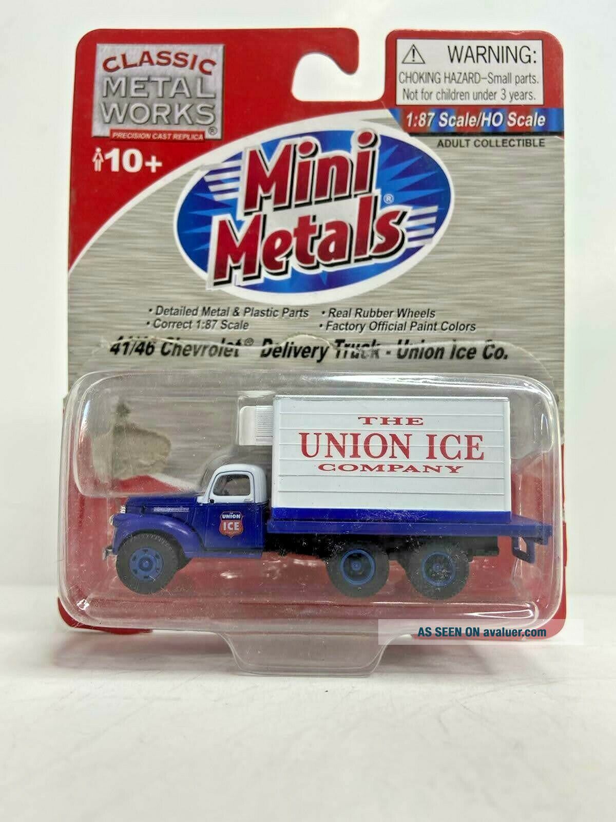 Mini Metals 1:87 HO Scale International The Union Ice Truck RARE ...