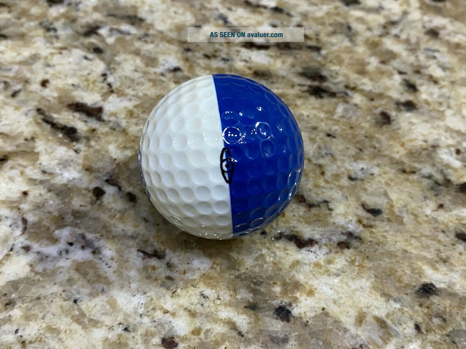 RARE Blue/White PING EYE GOLF BALL 1992 UNITED STATES OPEN PEBBLE BEACH ...