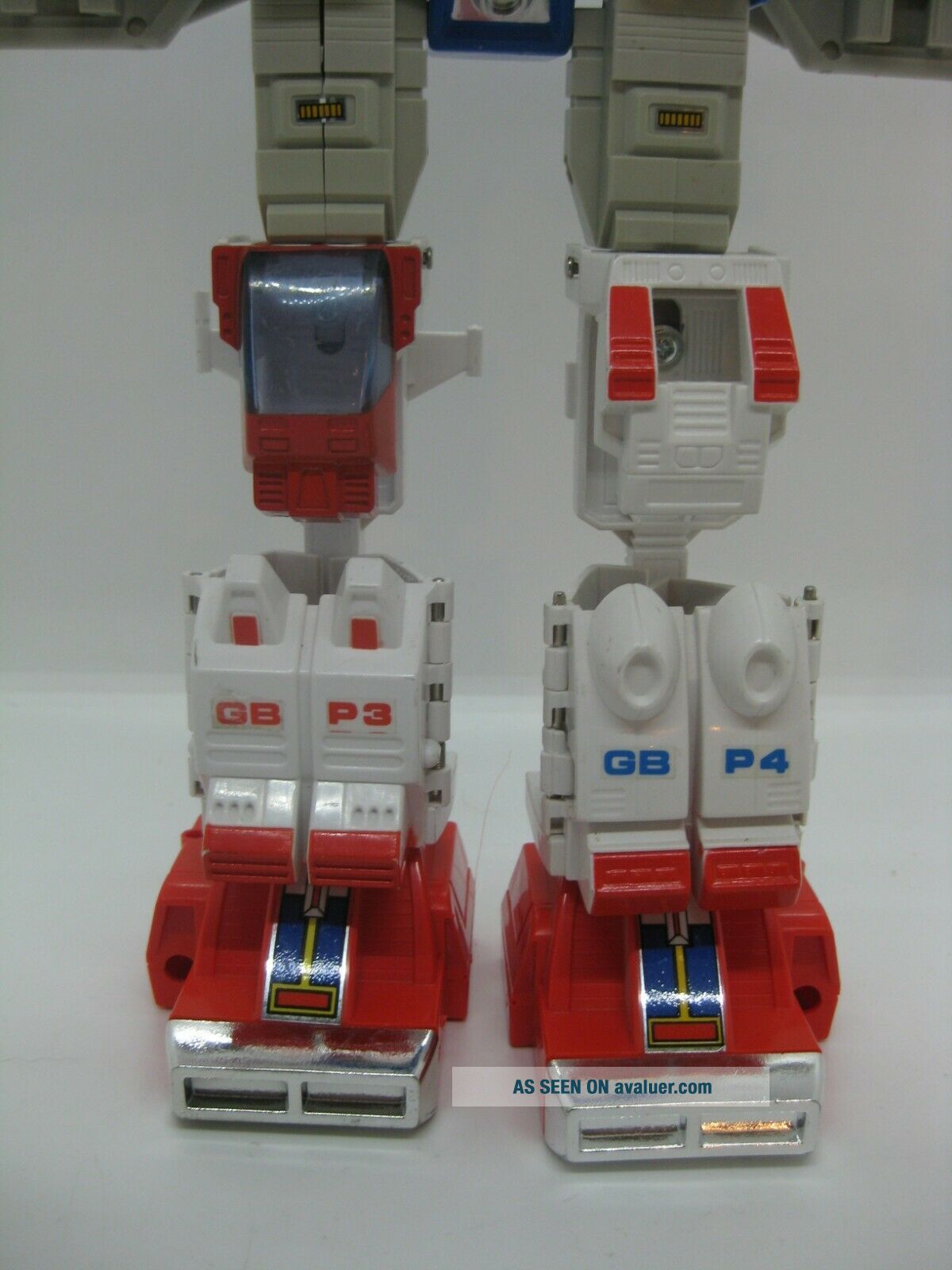 RARE 1985 GOBOTS Power Warrior COURAGEOUS Guardian Robot Bandai Tonka ...