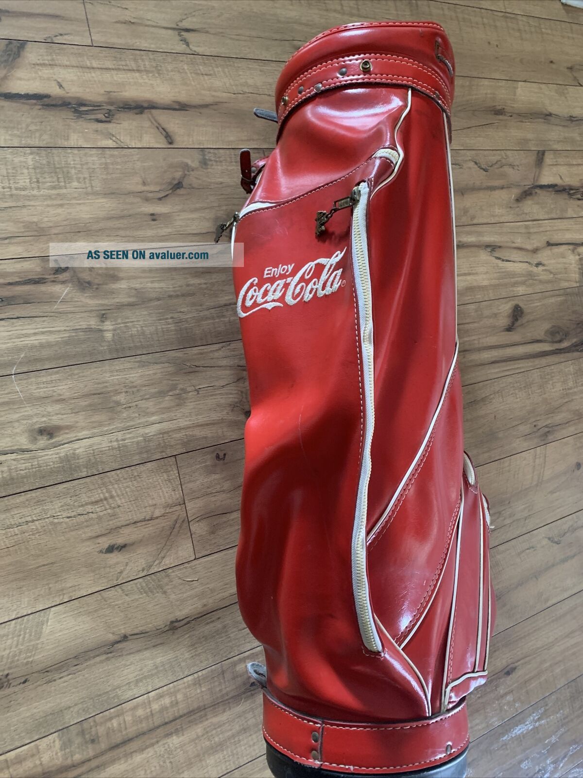 Rare Vintage Red White Coca Cola Golf Staff Bag Hot - Z Progroup Inc ...