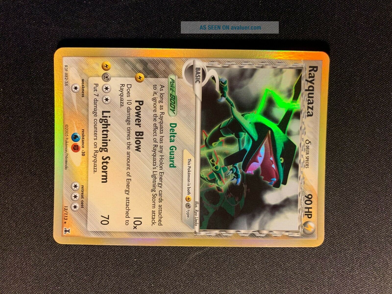 Rayquaza 13/113 Holo Rare EX Delta Species Pokemon Card | #58928359