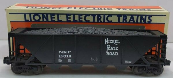 Lionel 6 - 19318 Nickel Plate Road Quad Hopper With Coal Load LN/Box ...