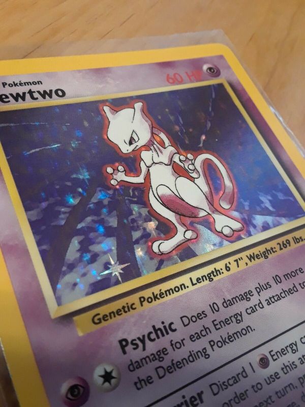 Mewtwo Holo Rare Base Set Pokemon Card - NM / | #59073437