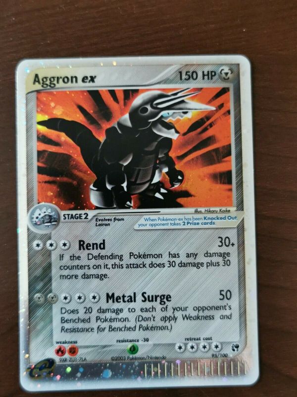 Aggron EX 95/100 Ultra Rare Holo NM - Never Played | #59110750