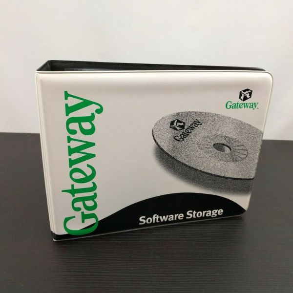 Gateway Computers Software Storage CD - ROM CD Disc Binder Holder Case ...