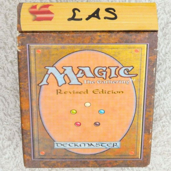 MTG EMPTY REVISED / 3rd EDITION Starter Deck Box - W/Rule Book - No ...
