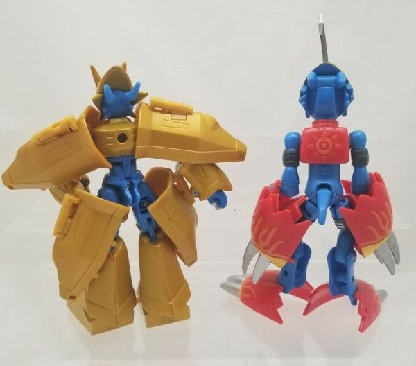 Digivolving Flamedramon Magnamon Complete Digi Egg Of Courage Digi Egg ...