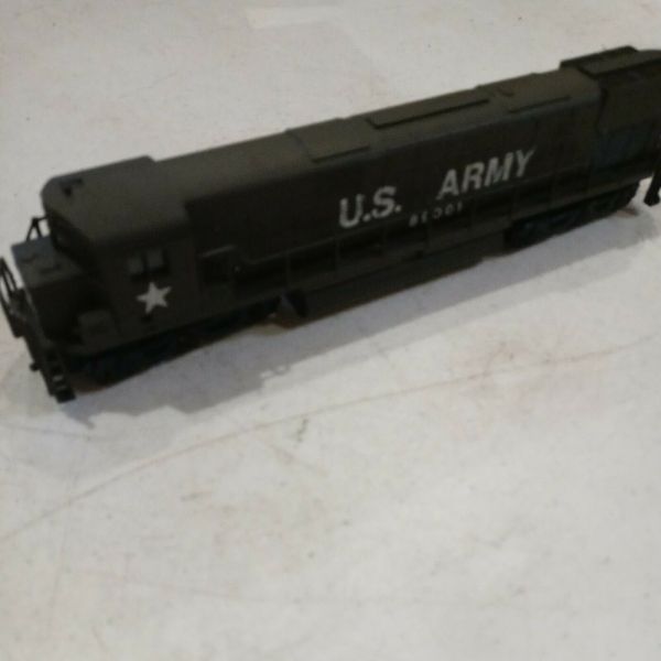 AHM U. S. Army HO Scale Diesel Alco Train Engine Locomotive 89001 (see ...