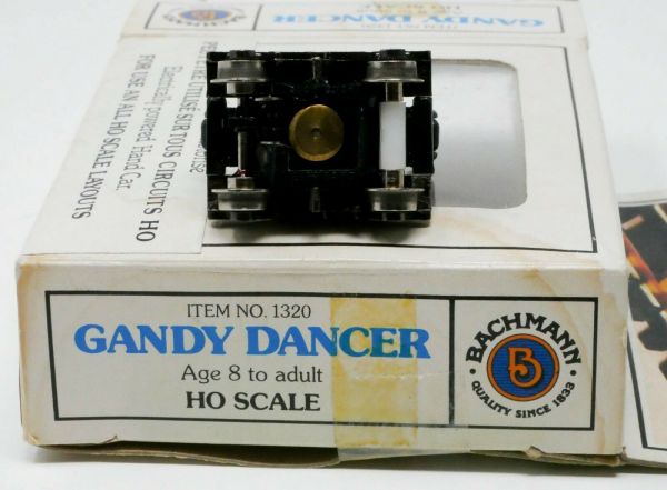 Bachmann HO Scale GANDY DANCER Hand Cart DC Powered | #59202257