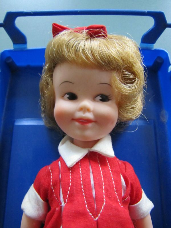 Vintage Penny Brite Doll - 1963 DeLuxe Reading Corp In Case W/, Dress ...