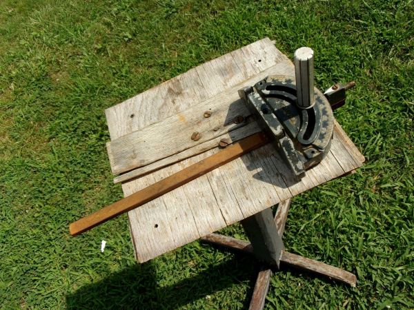 Vtg Antique Miter Gauge 10 Craftsman Bench Table Saw Band Saw Belt ...