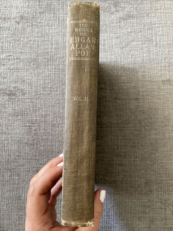 Antique 1903 The Of Edgar Allan Poe Volume 2 Raven Edition Book | #59333237