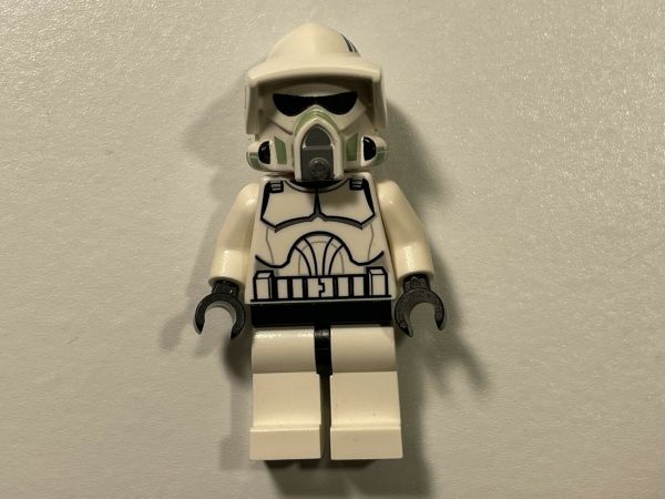 Lego Star Wars ARF Trooper Sw0297 From Set 7913 WITH Lego Speeder Bike ...