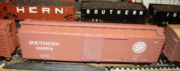 HO Scale Athearn Southern 50’ Single Door Boxcar 39974 Train | #59417005
