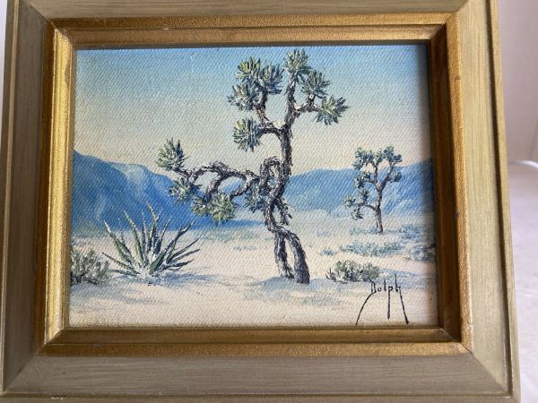 MARIE DOROTHY DOLPH - JOSHUA TREE PAINTING - VINTAGE - AMERICAN CLASSIC ...
