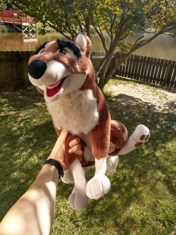 Vintage Balto Stuffed Animal 1995 Universal Studios Plush Wolf Dog Toy ...