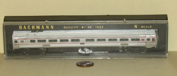 N Scale PENN - CENTRAL METROLINER COACH (Dummy) CAR For Model Train ...