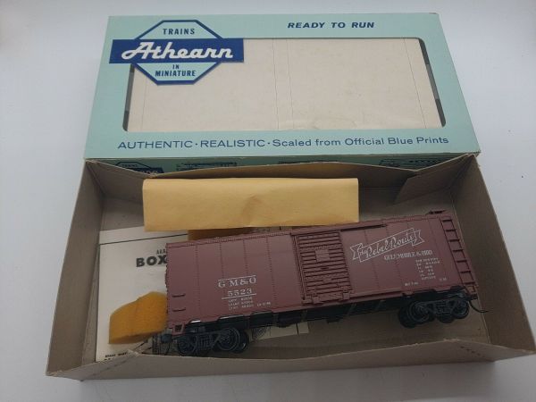 Athearn HO Scale Train GM&O 40 ' Box Car T4 | #59507823