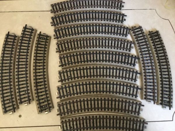 Marklin HO Gauge M Track 5100 Curved Track Sections | #59573176