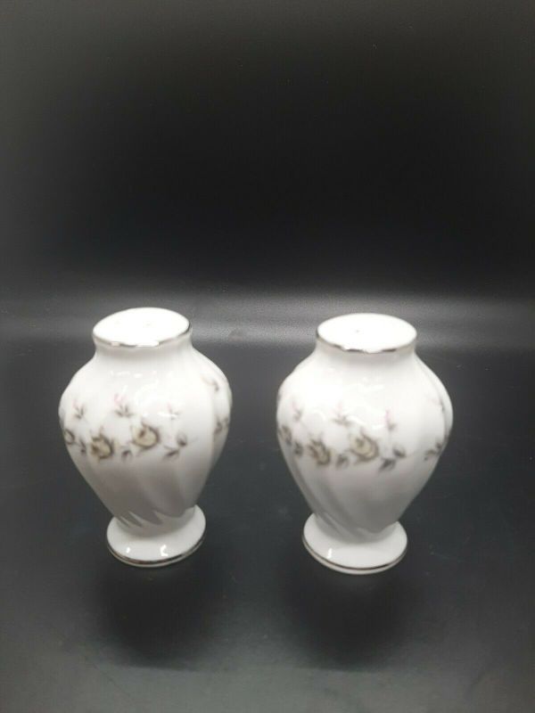 Style House Fine China - Picardy Made In Japan / Salt And Pepper Shaker ...
