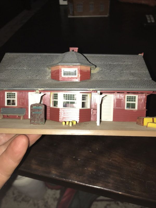HO Scale Depot Station Railroad Railway Express Agency Train Ticket ...