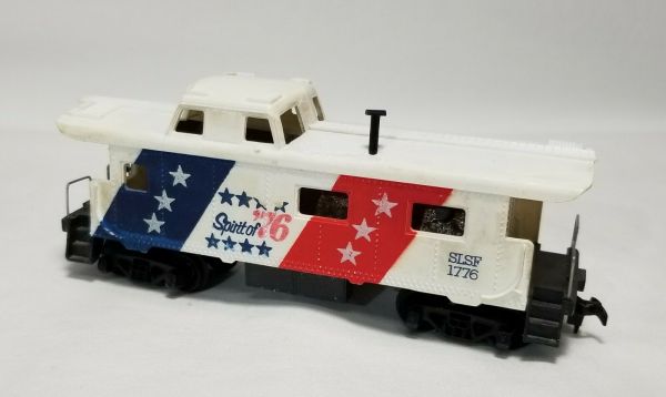 TYCO Vintage Spirit Of 76 Caboose Train Car SLSF 1776 HO Scale Model ...