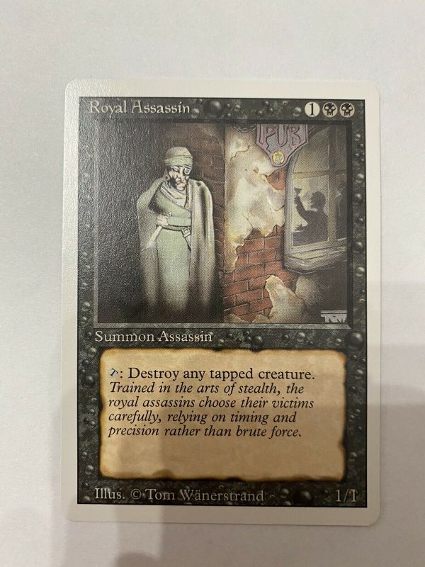 MTG Royal Assassin Revised Edition M/NM Rare Never Played | #59661006