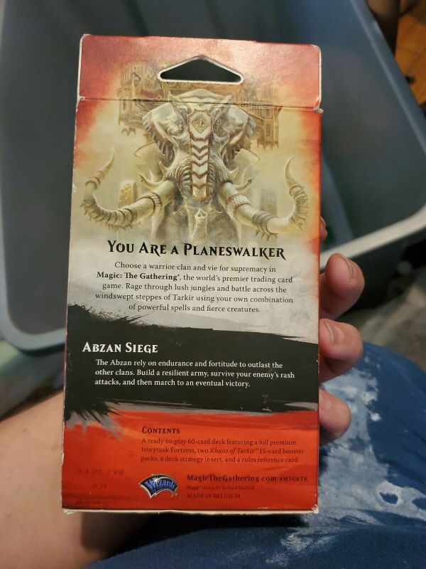 Magic The Gathering Khans Of Tarkir Temur Avalanche Intro Deck - Box ...