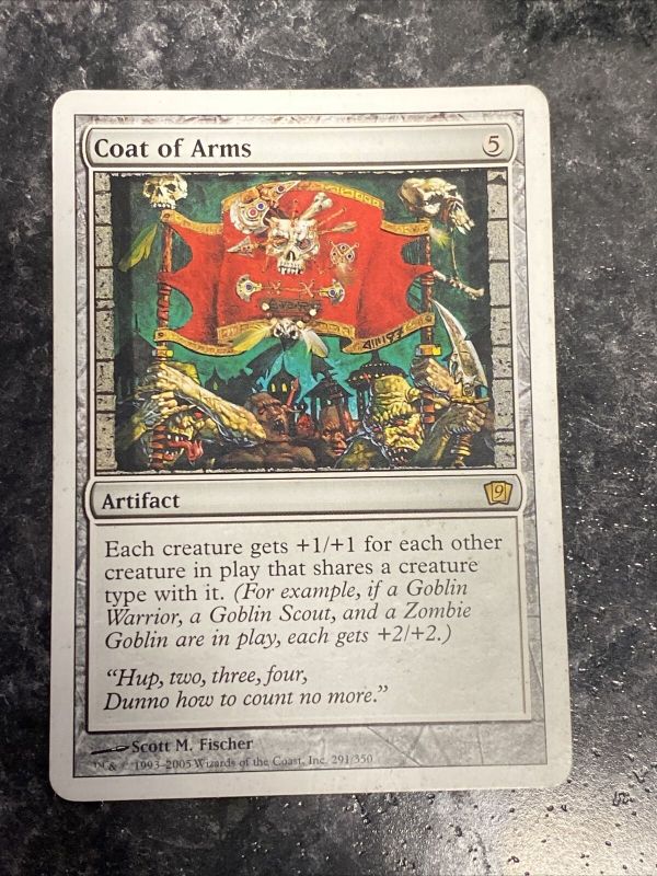 Coat Of Arms X1 Mtg Ninth 9th Edition Lp | #59741591