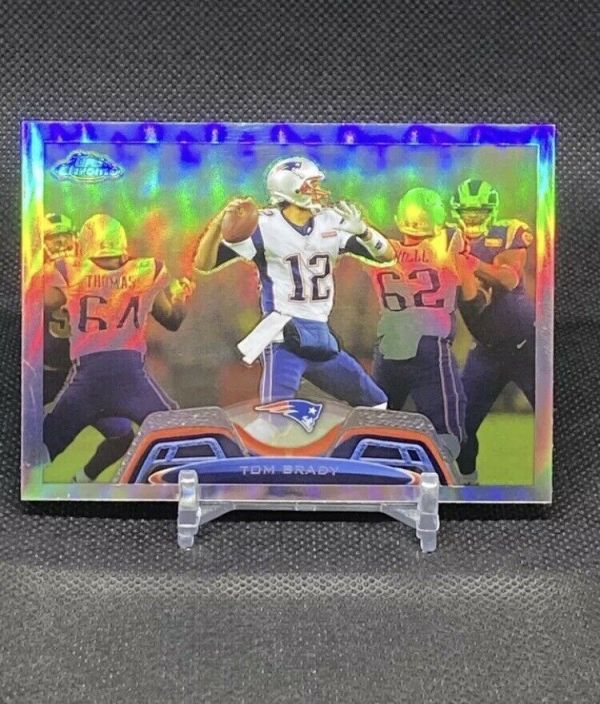 2013 TOPPS CHROME TOM BRADY REFRACTOR 50 ENGLAND PATRIOTS | #60431425