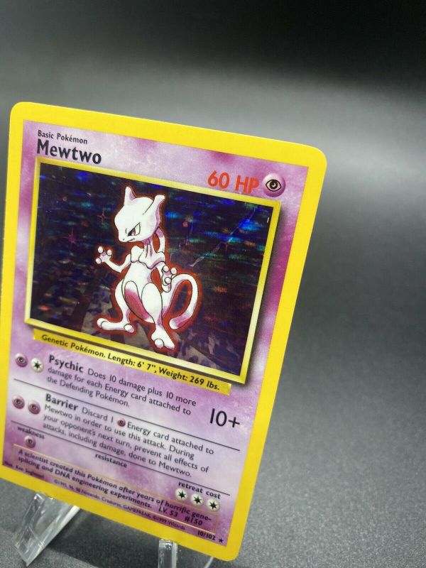 Mewtwo Holo Rare Base Set Pokemon Card | #59866938