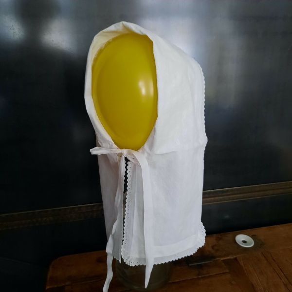 Bonnet Ancien Coton Coiffe Taille Adulte Antique French Bonnet 1900 ...