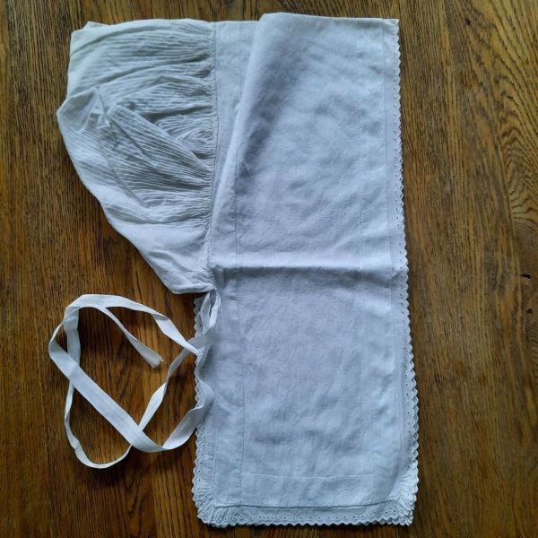 Bonnet Ancien Coton Coiffe Taille Adulte Antique French Bonnet 1900 ...