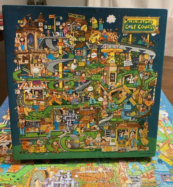 Springbok A Short Round Of Golf 500 Piece Puzzle PLZ2205 Bob Martin Art ...