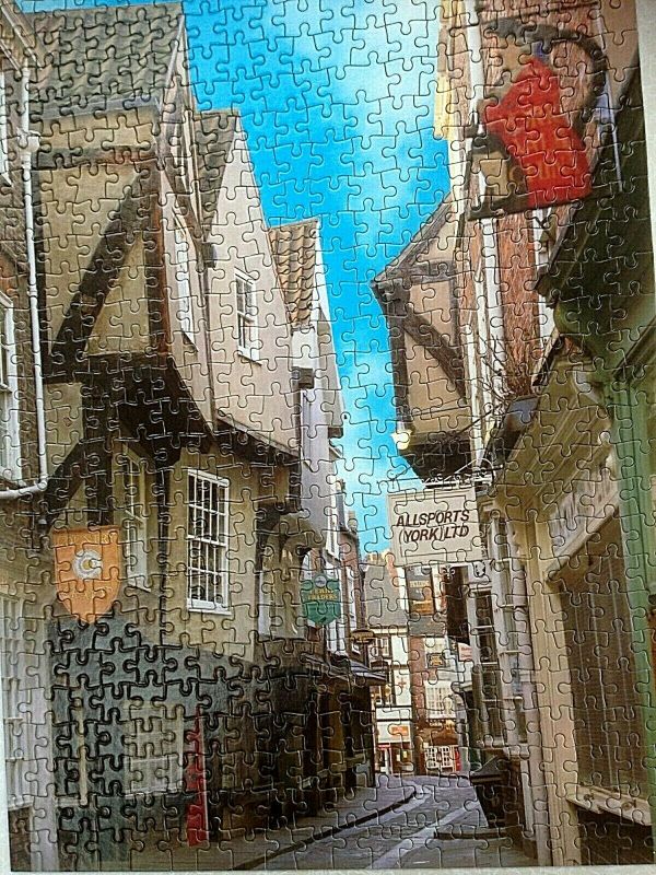 WADDINGTONS 500 PIECE JIGSAW PUZZLE. SHAMBLES. YORK. ENGLAND. EXC ...
