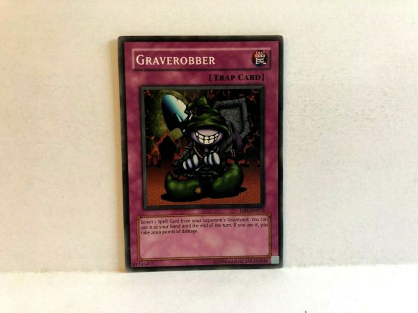 Graverobber 1996 Yugioh Card Only Single X1 Played Worn | #60034644
