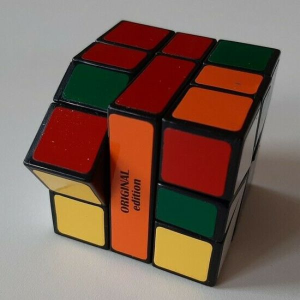 Cube 21 Puzzle With 6 Colors (aka Square 1) | #60113505