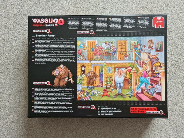 Wasgij Imagine Puzzle No. 3 - Slumber Party 1000 Piece Jigsaw Puzzle ...