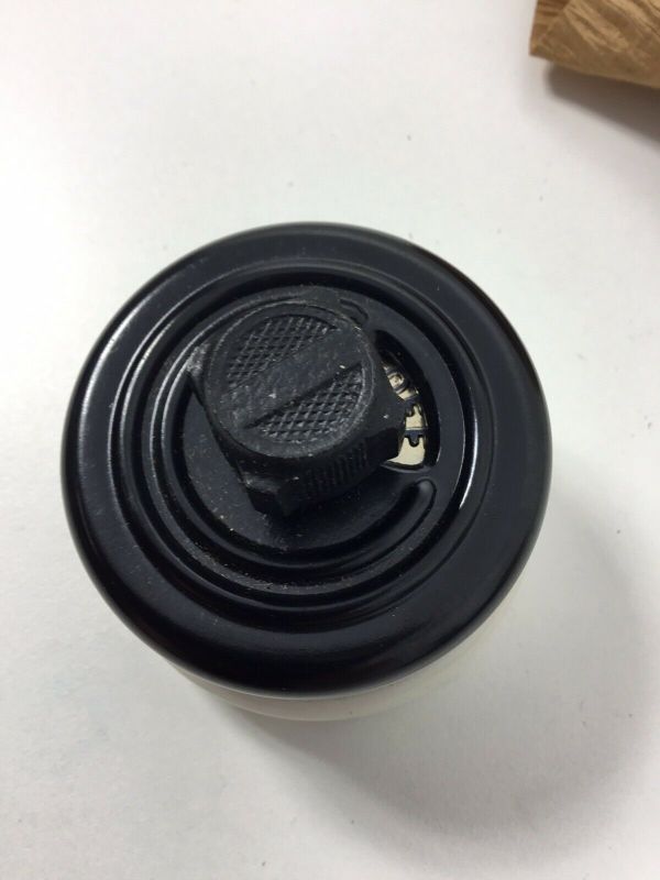 Antique Porcelain Rotary Light Switch Round Bakelite A H&H NOS Made In ...