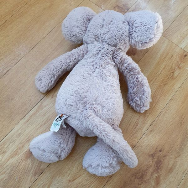 Jellycat Medium Bashful Mouse WITH WHISKERS Soft Toy Plush Comforter ...