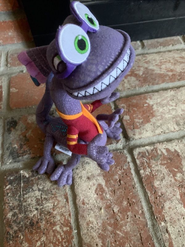 Pixar Disney Store Monsters Inc University Randall Randy Boggs Plush ...