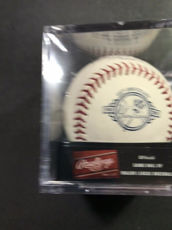 York Yankees 100th Anniversary Official Baseball IN DISPLAY CASE ...