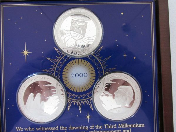 Dawn Of The Millennium Sterling Silver Coin Set By Franklin | #60366796