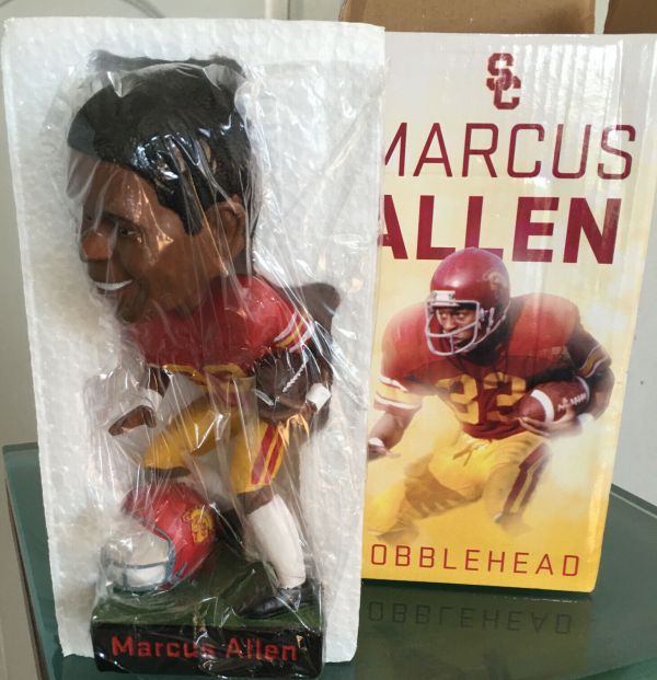 Marcus Allen USC 1981 Heisman Trophy Winner Bobblehead SGA 9/10/16 ...