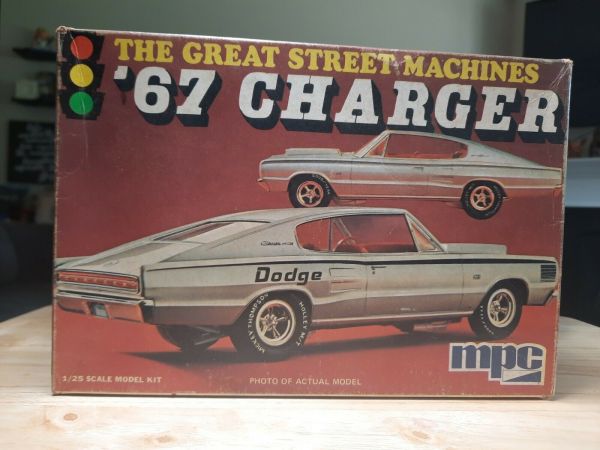 MPC The Great Street Machines ' 67 Dodge Charger Model Kit | #60525457
