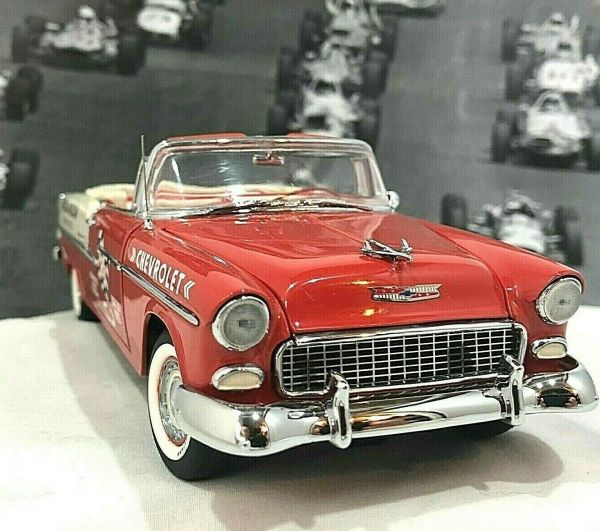 Franklin 1955 Chevrolet Bel Air Indy 500 Pace Car - LE License Plate ...