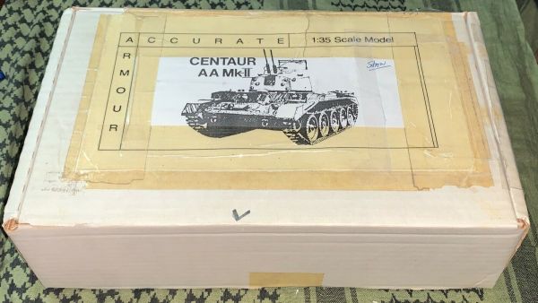 CENTAUR AA MKII Tank 1/35 Accurate Armour FULL KIT RARE Detail Resin ...
