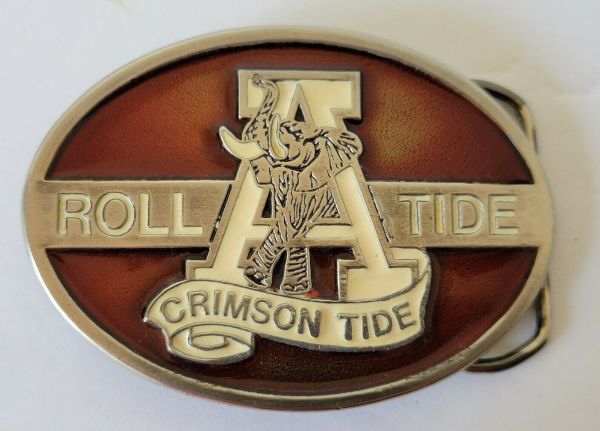 University Of Alabama Crimson Tide Belt Buckle Made In USA 2370 | #60460646